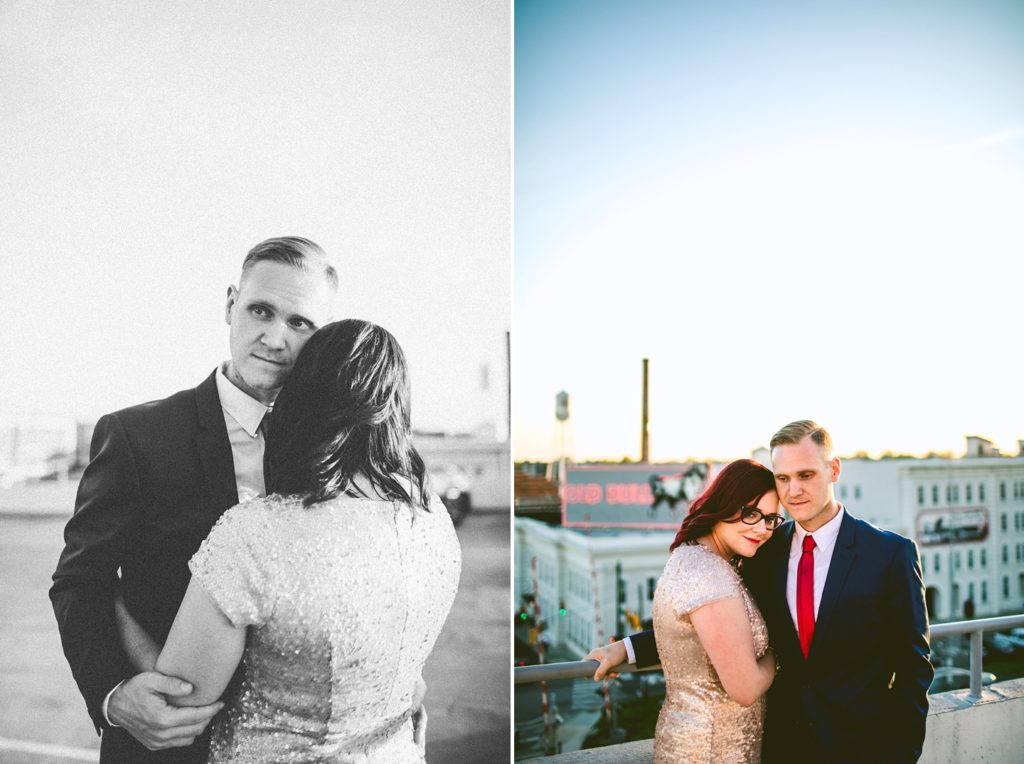 Stephanie+Tim // Durham, NC Engagement Session - Carolyn Scott Photography